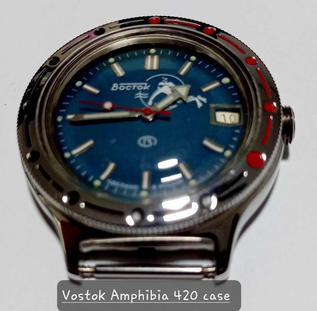 Vostok Amphibia parts, Men's Fashion, Watches & Accessories, Watches on ...