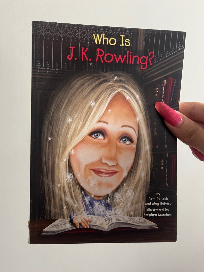 Who is JK Rowling?, 興趣及遊戲, 書本 & 文具, 小朋友書 - Carousell