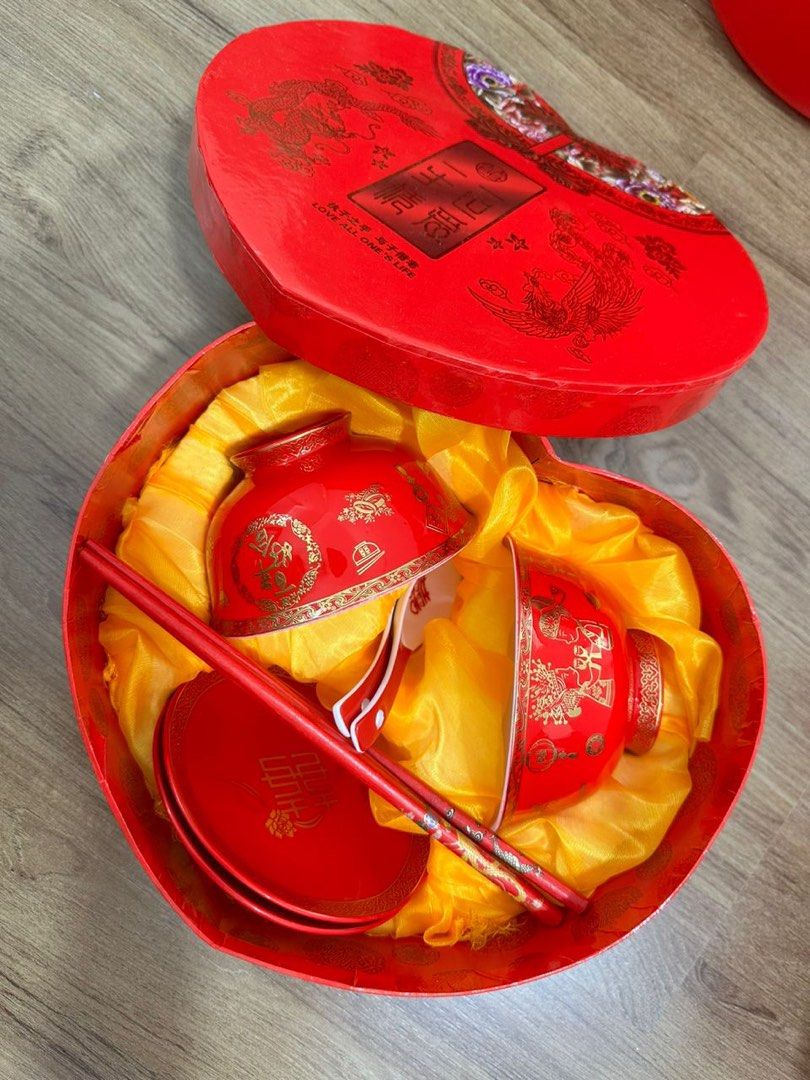 (Whole Set) Chinese Traditional Wedding Dowry Package, Hobbies & Toys ...