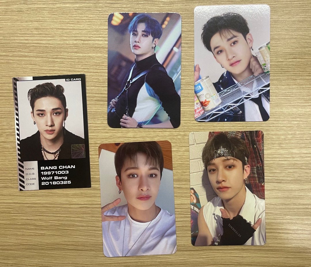 WTS BANG CHAN STRAY KIDS PCS, Hobbies & Toys, Memorabilia ...