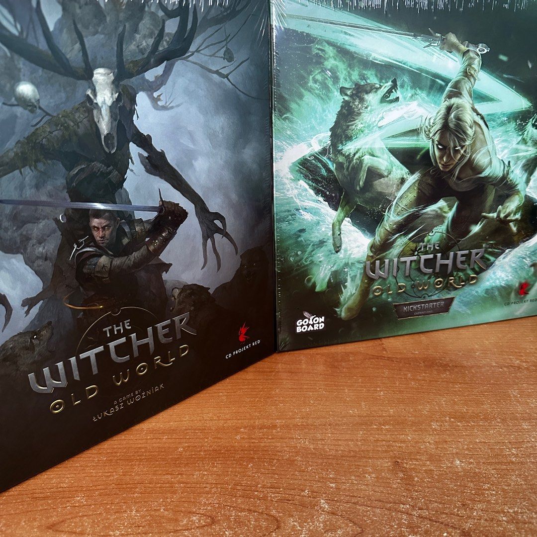 [reserve] wts the witcher old world tabletop board game and Kickstarter ...