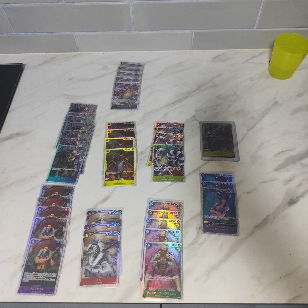 50 CENTS ONWARDS!!! WTS/ WTT One Piece Trading Card Game (SRs & AAs), Hobbies & Toys, Toys ...