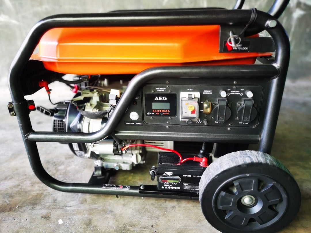 Yamaha/AEG 6100 watts generator, Commercial & Industrial, Construction ...