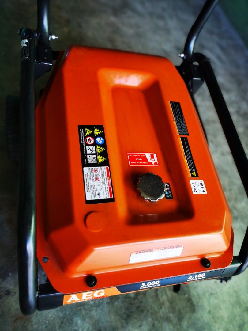 Yamaha/AEG 6100 watts generator, Commercial & Industrial, Construction ...