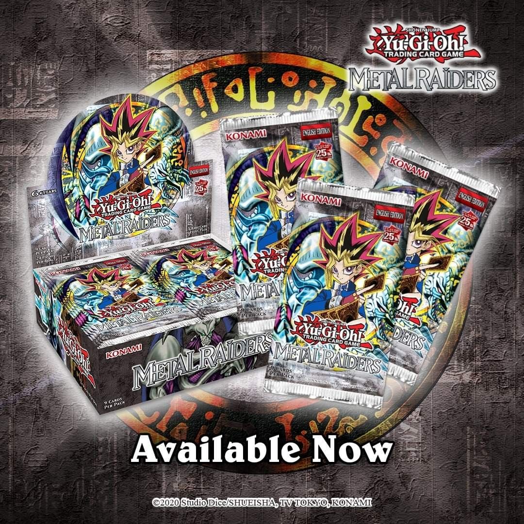 Yu-Gi-Oh / YUGIOH 25th Anniversary: Metal Raiders Booster Box (SEALED ...