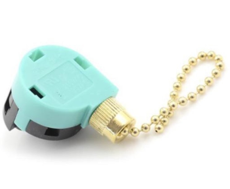 Zing Ear ZE-268S6 Switch with 3 Speed Control Brass Pull Chain ...