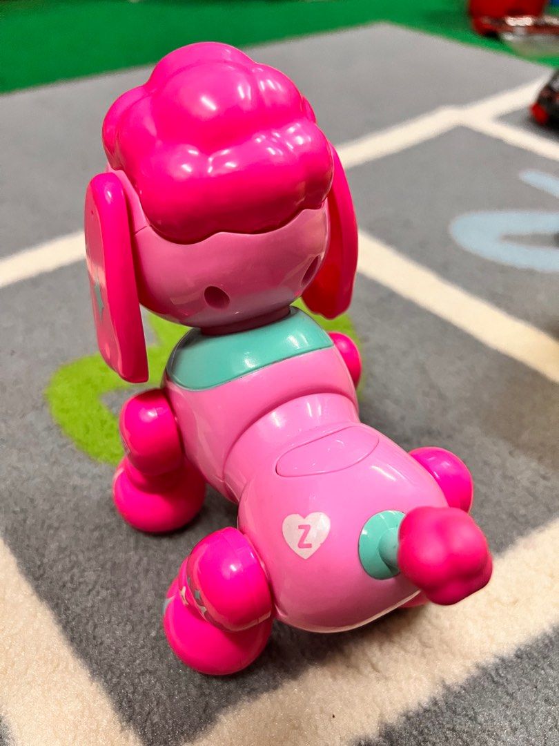Zoomer Zuppies Interactive Robot Pink Poodle Puppy Dog, Hobbies & Toys ...