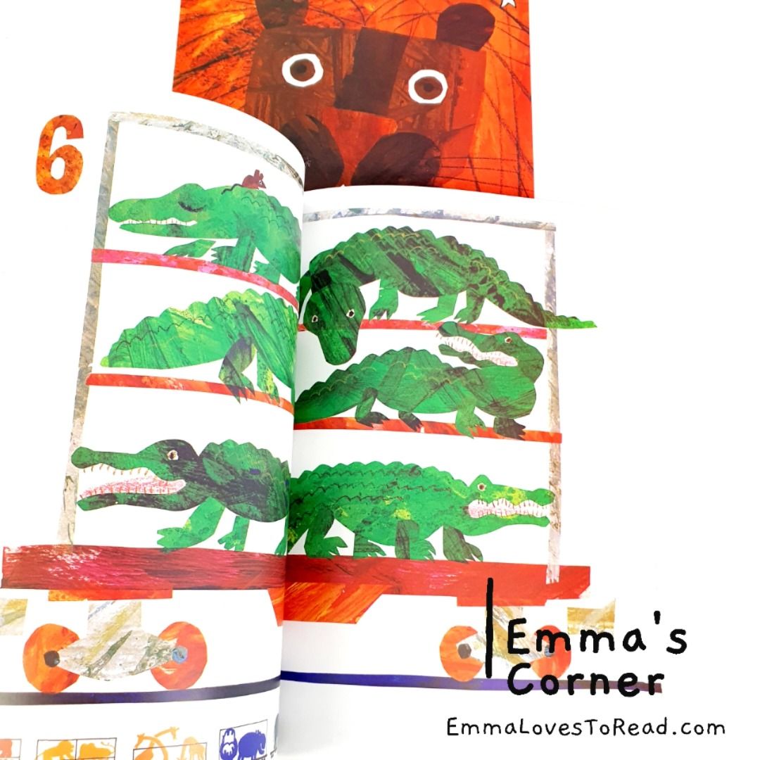 1,2,3 to the Zoo by Eric Carle Picture Book PB, Hobbies & Toys, Books ...