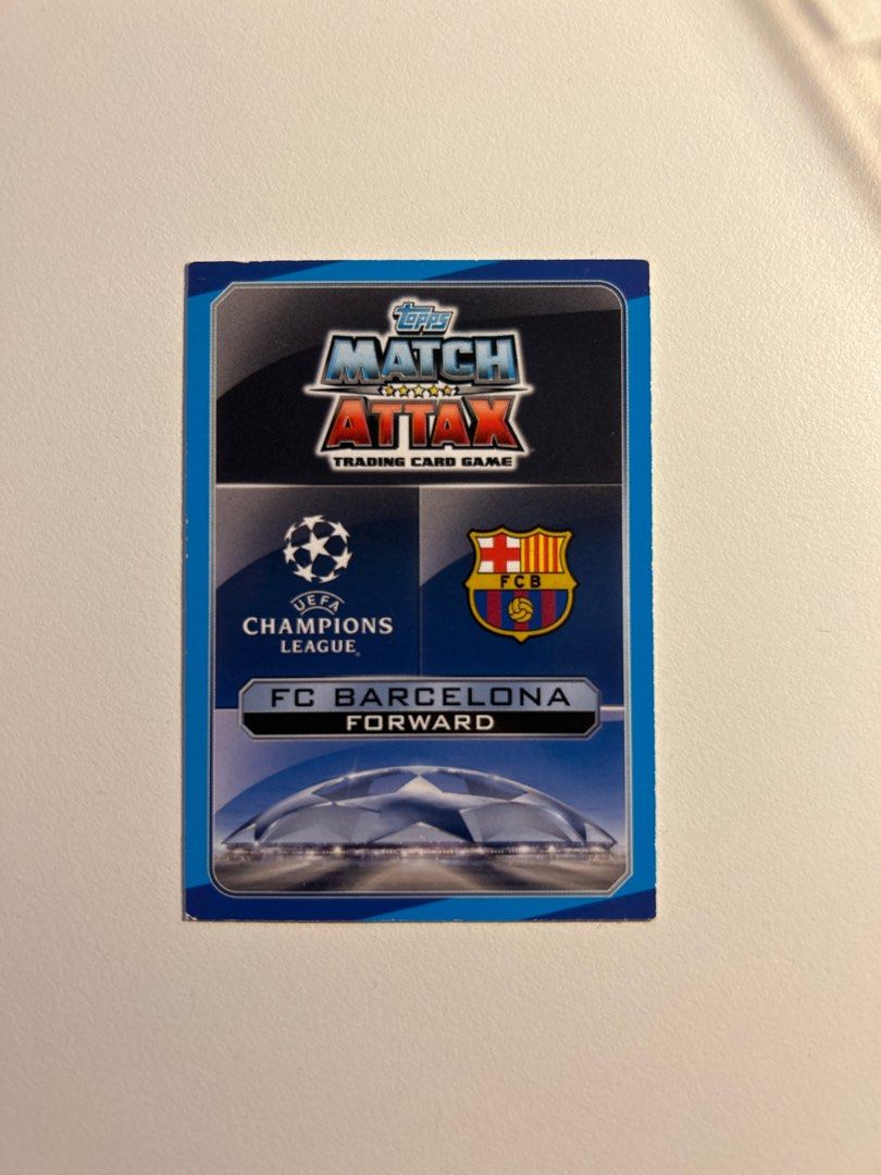16/17 match attax gold limited edition lionel messi, Hobbies & Toys ...