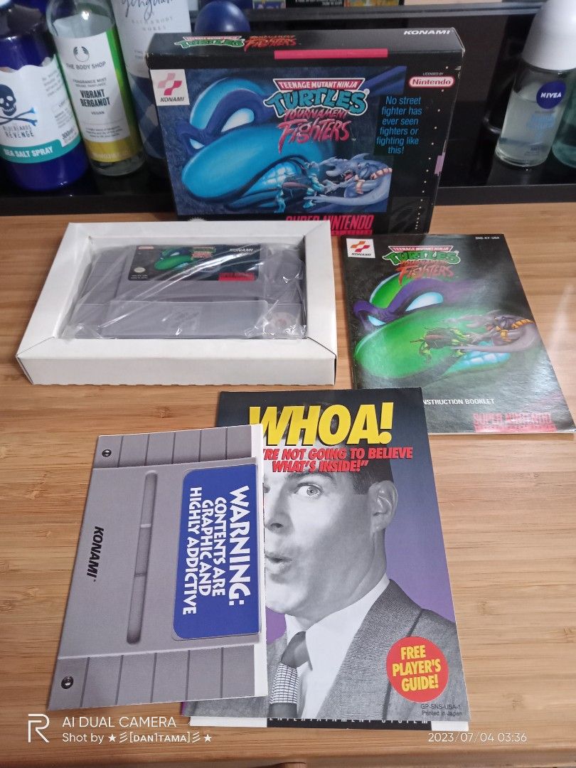 1993 Super Nintendo Entertainment System(SNES) Teenage Mutant Ninja ...