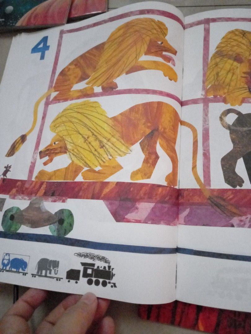 1 2 3 To The Zoo A Counting Book by Eric Carle, Hobbies & Toys, Books ...
