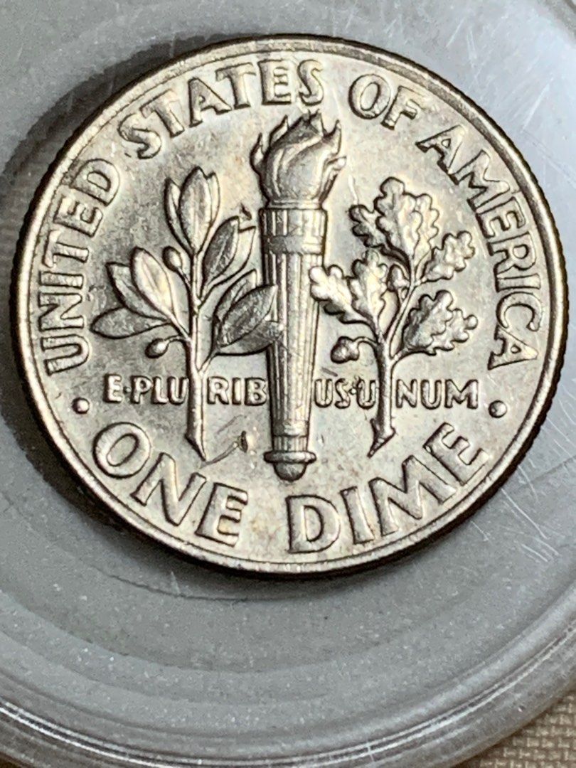 2000 Roosevelt Dime Full Bands/ Full Torch . Doubling on Mint Mark ...