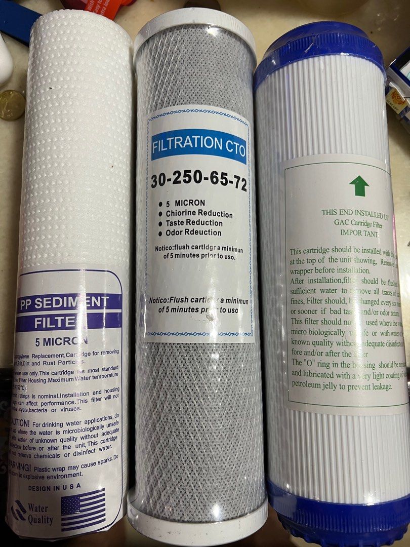 26cm Water Filter Element Universal 3-Level PP filter ,UDF filter CTO ...