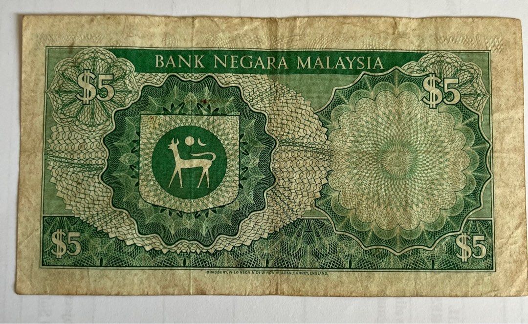 2nd series Bank Note RM5, Hobbies & Toys, Collectibles & Memorabilia ...