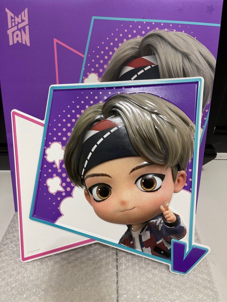 3D Poster BTS V Tiny Tan Original, K-Wave di Carousell