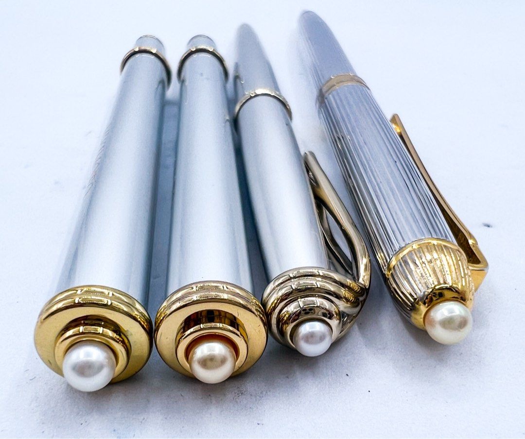 4cs Mikimoto ballpoint pen pearl, Hobbies & Toys, Stationery & Craft ...