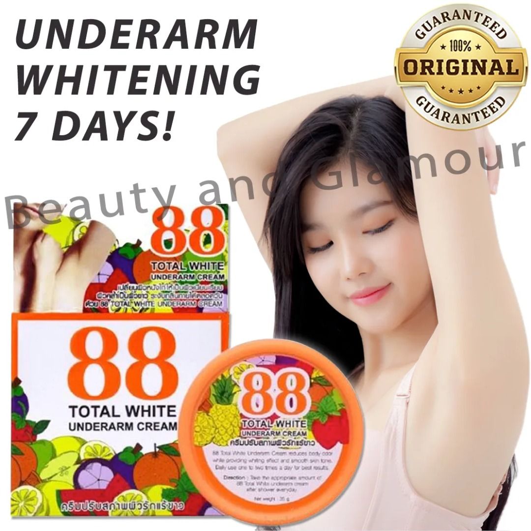 88 TOTAL WHITE / 888 TOTAL WHITE Underarm Cream / Whitening Lotion ...