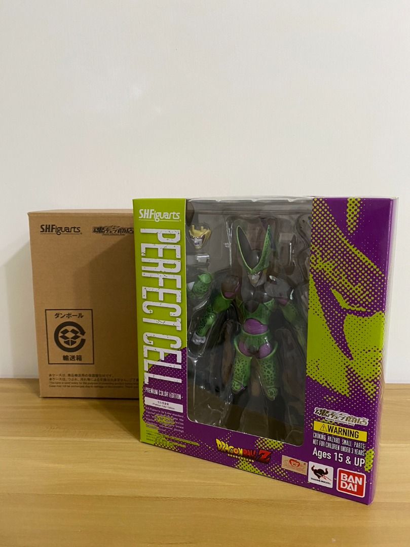 已開有啡盒 魂限 龍珠 SHF 斯路 完全體 Premium Color Edition, 興趣及遊戲, 玩具 & 遊戲類 - Carousell