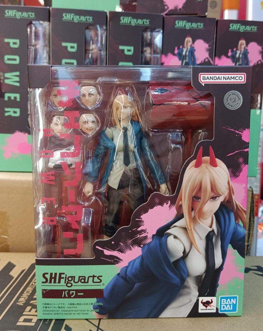 本店推介 Bandai shf 鏈鋸人 Power （歡迎跟價平$1）, 興趣及遊戲, 玩具 & 遊戲類 - Carousell