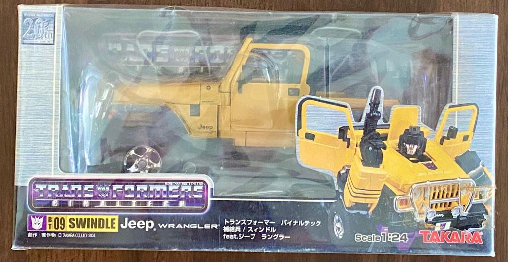 全新未開封 Takara Transformers BT 09 黃色 Swindle Jeep Wrangler 狂派 變形金剛, 興趣及遊戲 ...