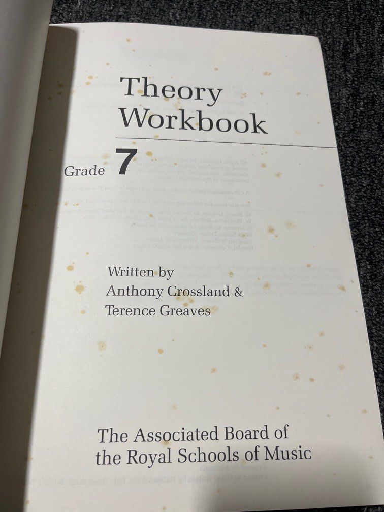 ABRSM grade 7 theory, Hobbies & Toys, Books & Magazines, Textbooks on Carousell