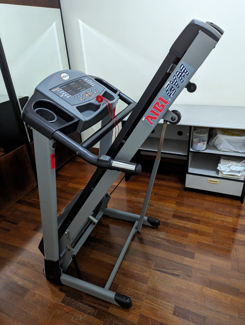 AB-T940 Auto-Inclined Motorised Treadmill, Sports Equipment, Exercise ...