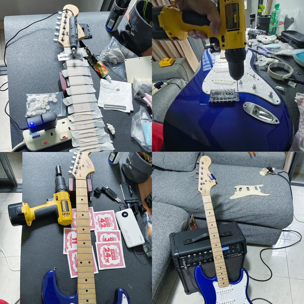 Acoustic Guitar/Electric Guitar/Bass Repair, Refurbishment, Restoration ...