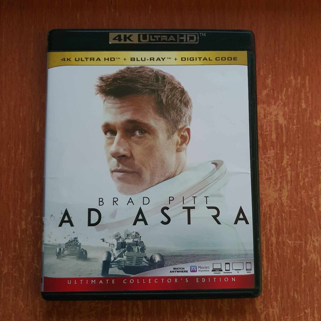 Ad Astra [4K Ultra HD + Bluray][LIKE NEW], Hobbies & Toys, Music ...