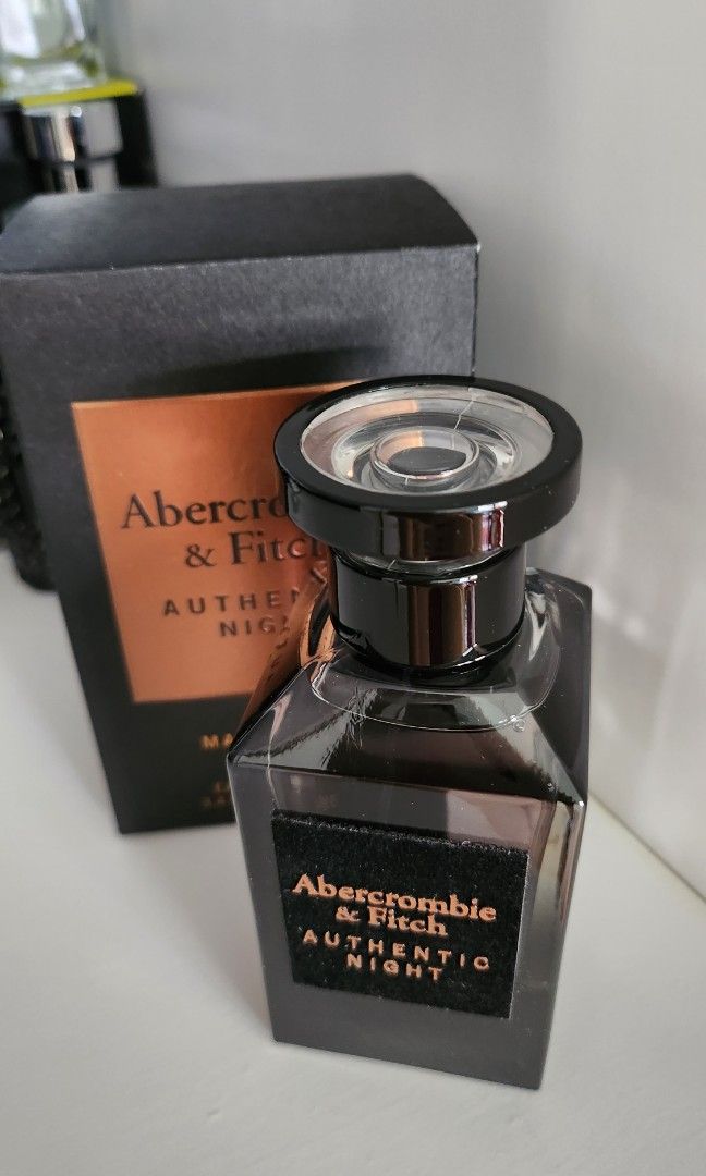 A&F Authentic Night Man/Homme (100ml), Beauty & Personal Care ...