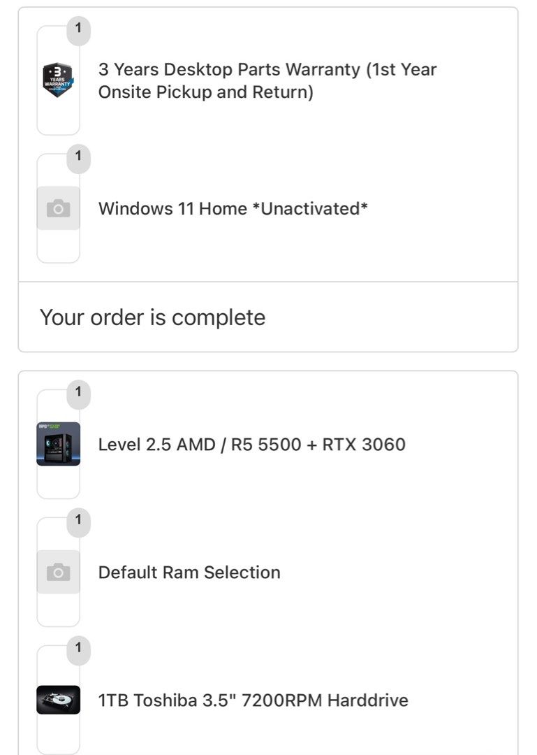 AFTERSHOCK PC Level 2.5 AMD, Computers & Tech, Desktops on Carousell