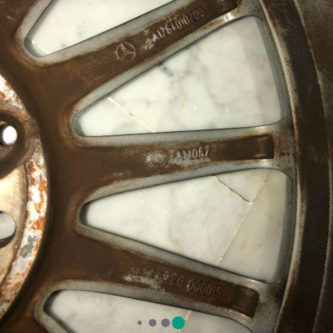 AMG 18 ORIGINAL RIMS, Car Accessories, Tyres & Rims on Carousell