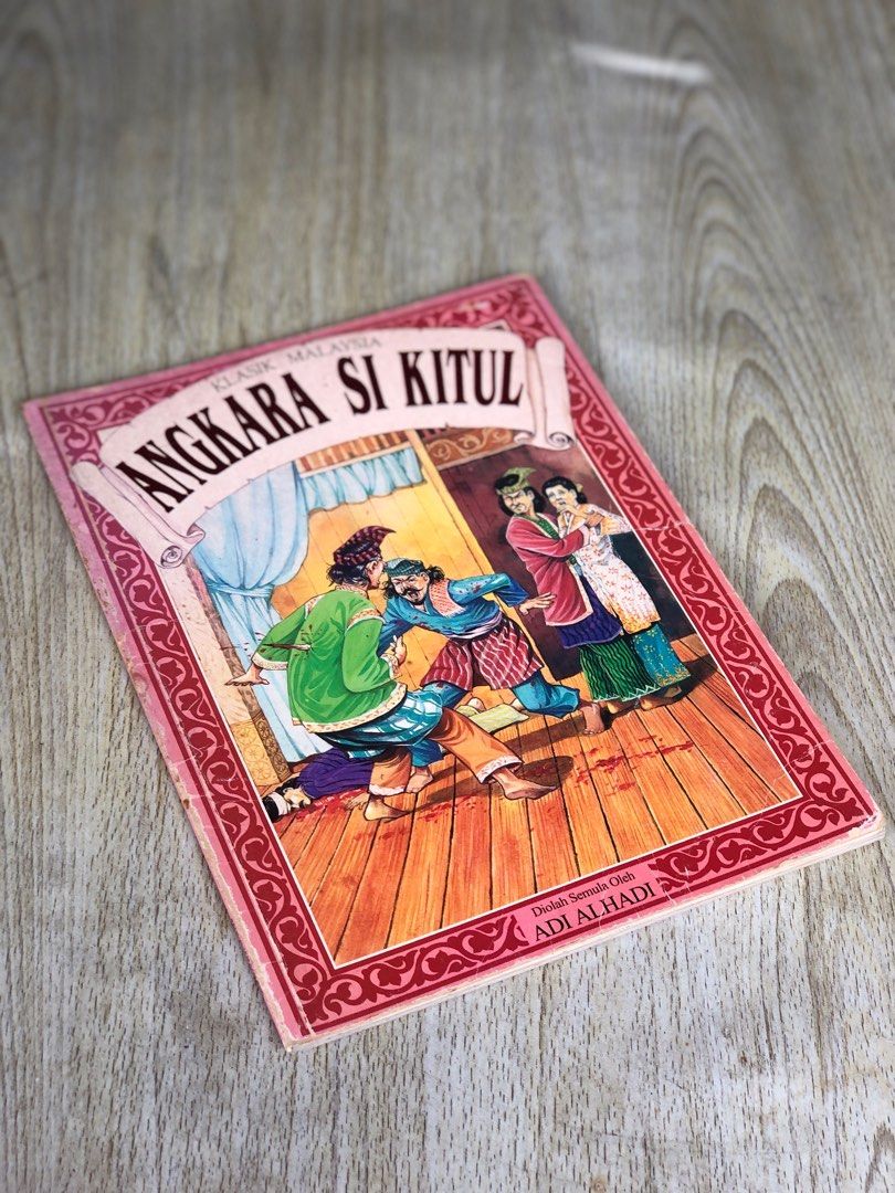 1995 first print angkara si kitul klasik malaysia olahan adi al hadi ...