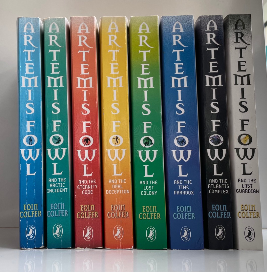 Artemis Fowl- Eoin Colfer entire series 1-8, Hobbies & Toys, Books ...