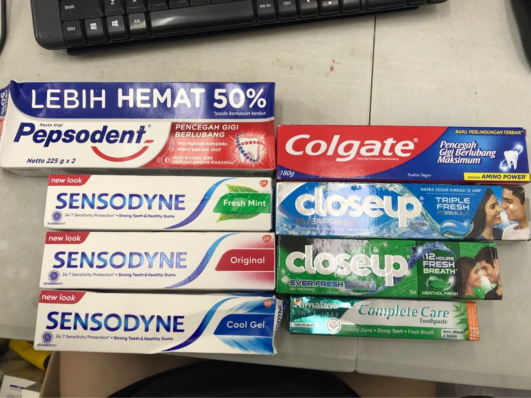Assorted Toothpaste, Beauty & Personal Care, Oral Care on Carousell