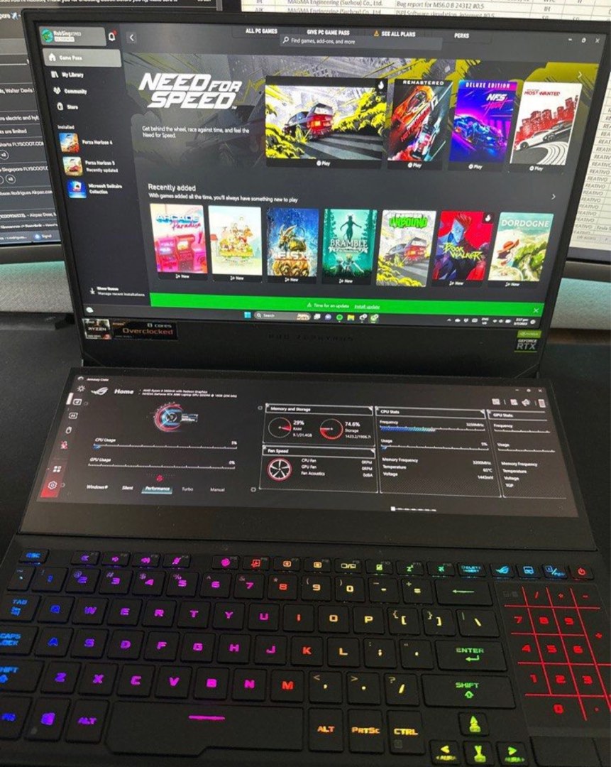 Asus Rog Zephyrus Duo Se Gx Computers Tech Laptops Notebooks On Carousell