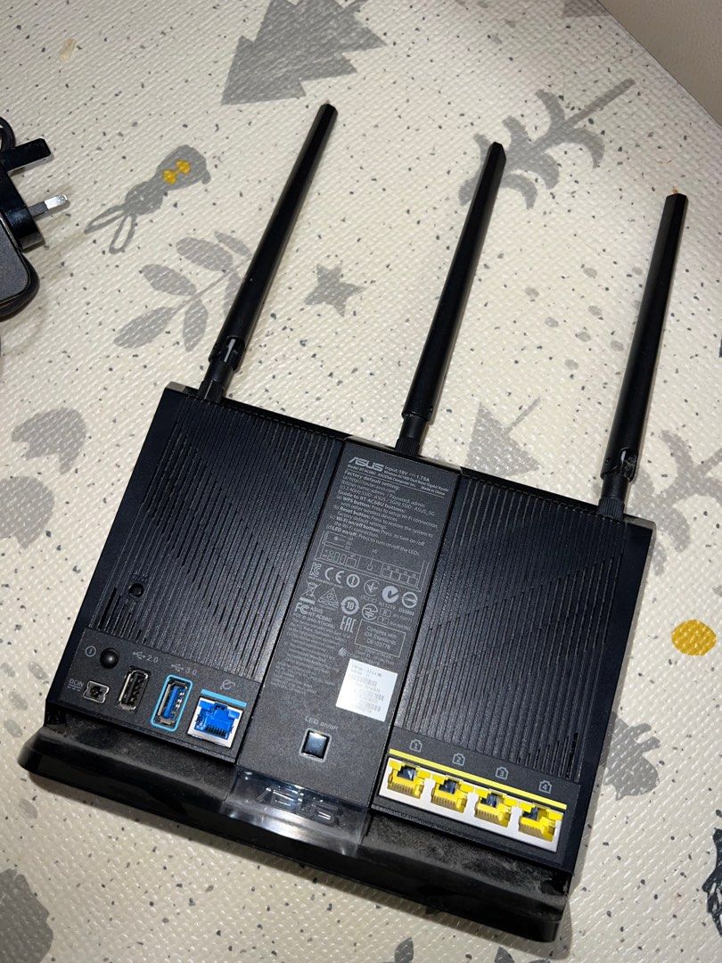 Asus Router AC1900 AC68U, 電腦＆科技, 電腦周邊及配件, Wifi及上網相關產品 - Carousell
