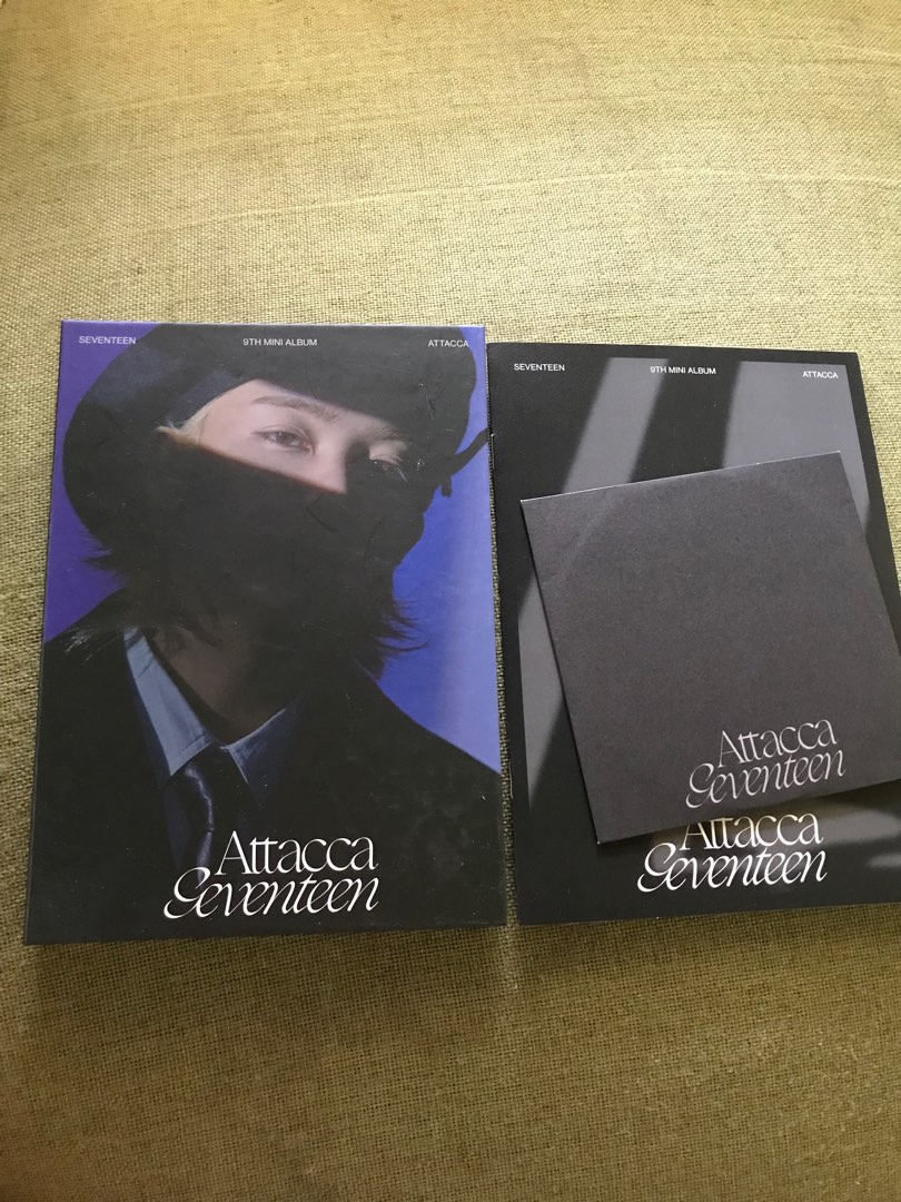 Attacca jeonghan CarVer Unsealed, Hobbies & Toys, Memorabilia ...