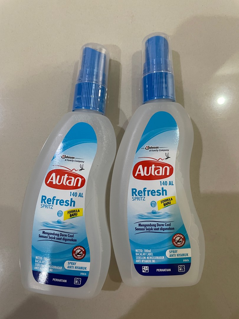 Autan Spray Anti Nyamuk New Exp 2025, Kesehatan & Kecantikan, Kulit, Sabun & Tubuh di Carousell