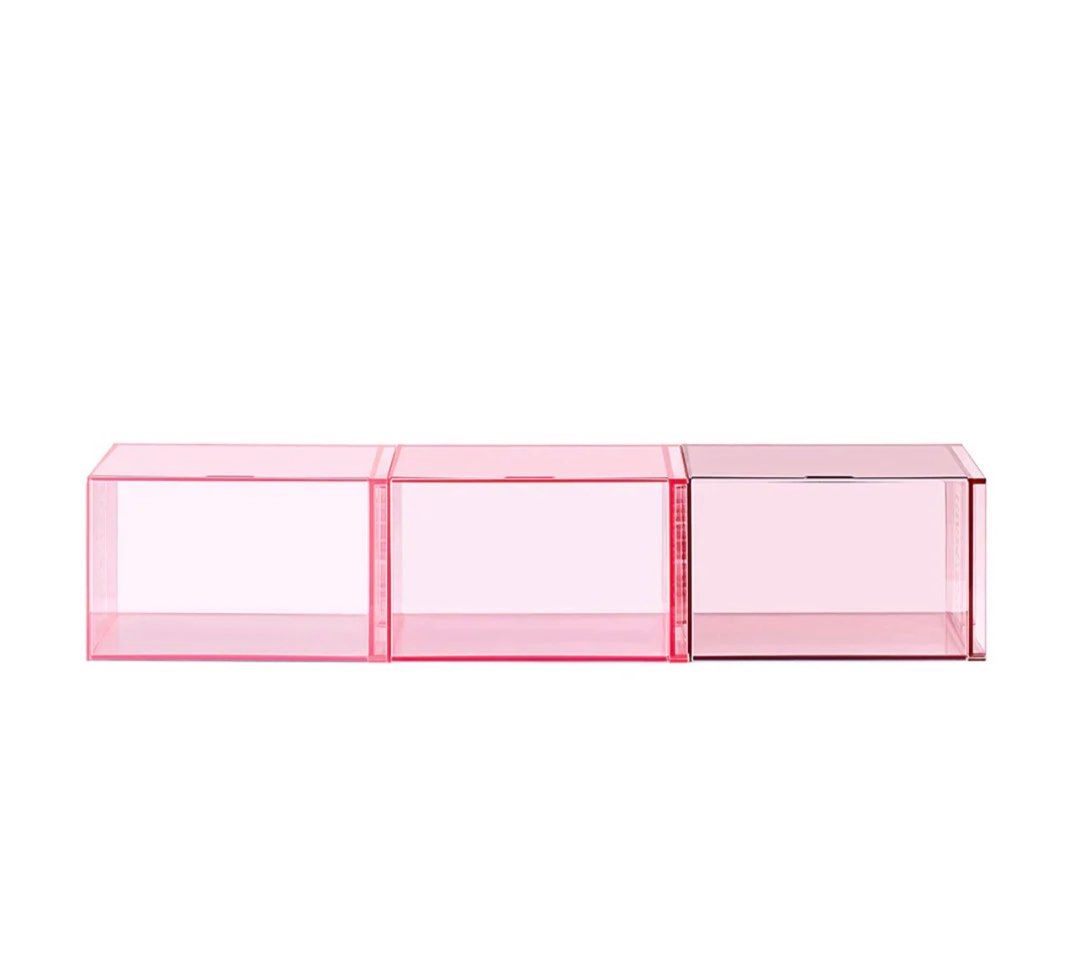 Authentic Popmart Pop Mart display box individual heartbeat pink ...