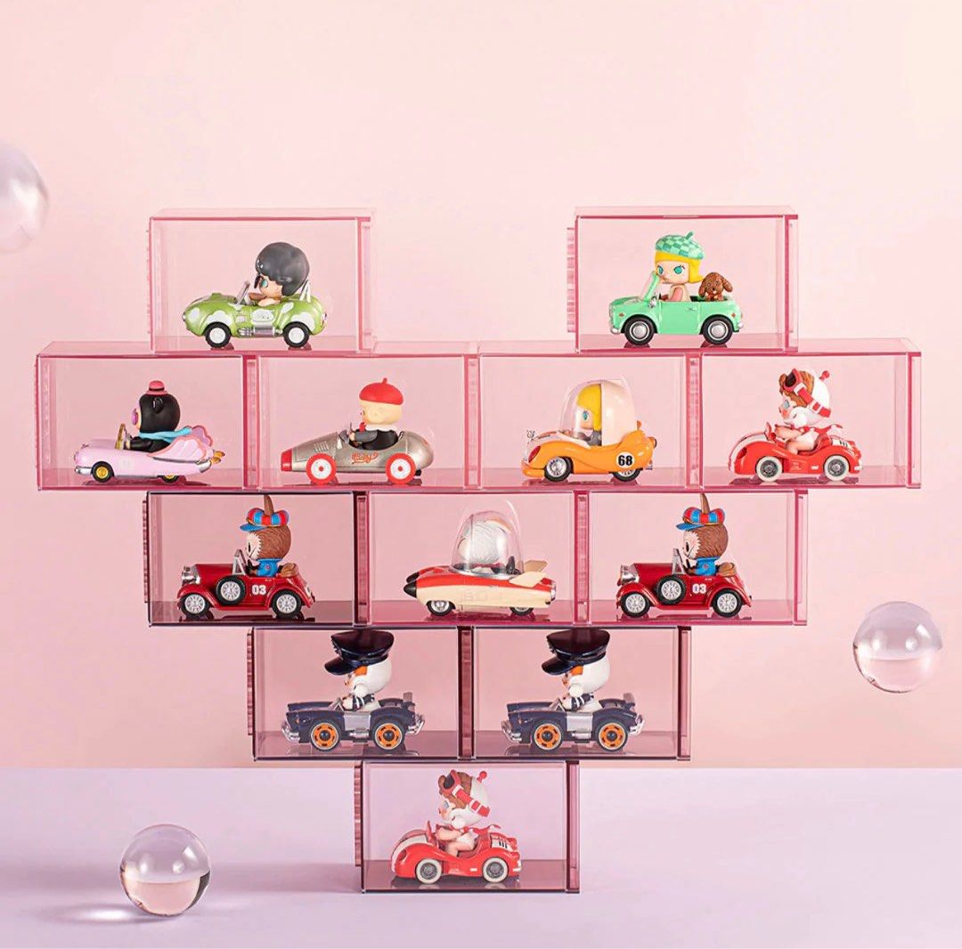 Authentic Popmart Pop Mart display box individual heartbeat pink ...