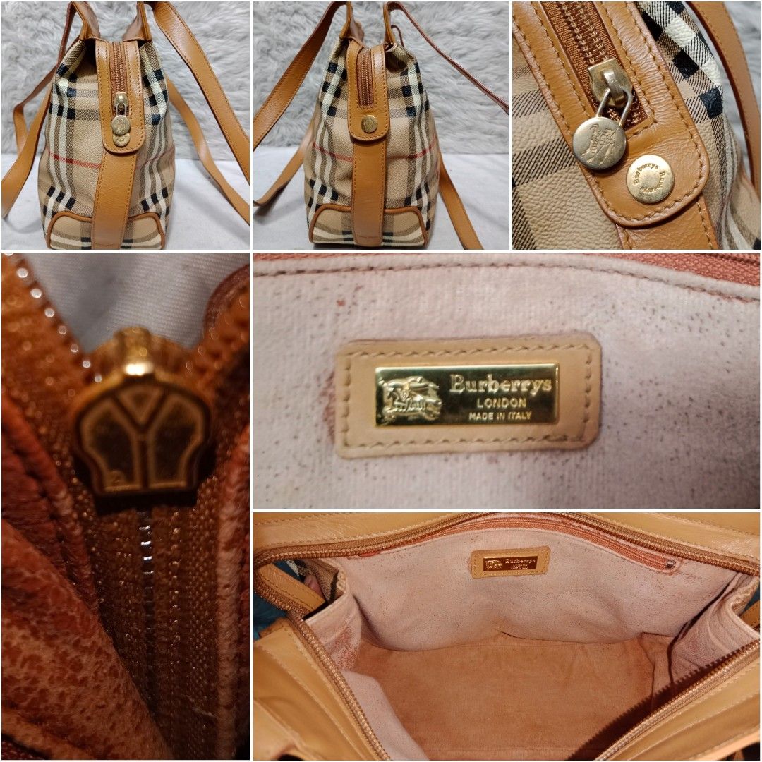 Authentic Vintage Burberry Shoulder Bag on Carousell