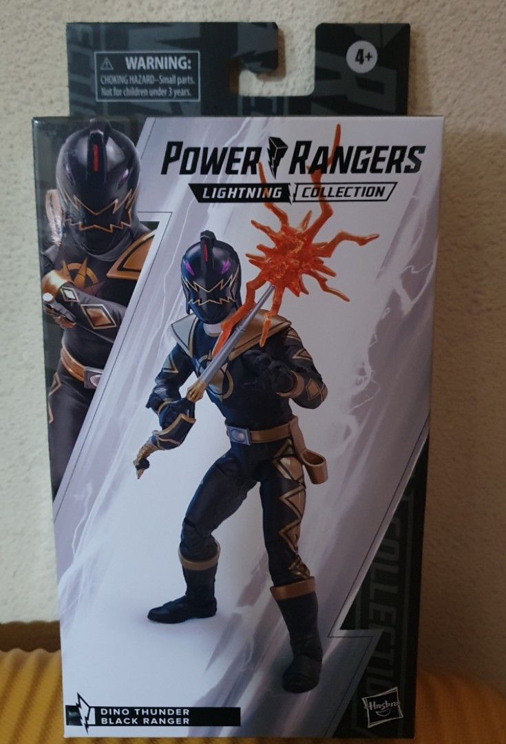 LAST ONE AVAILABLE Lightning Collection Dino Thunder Black Ranger ...