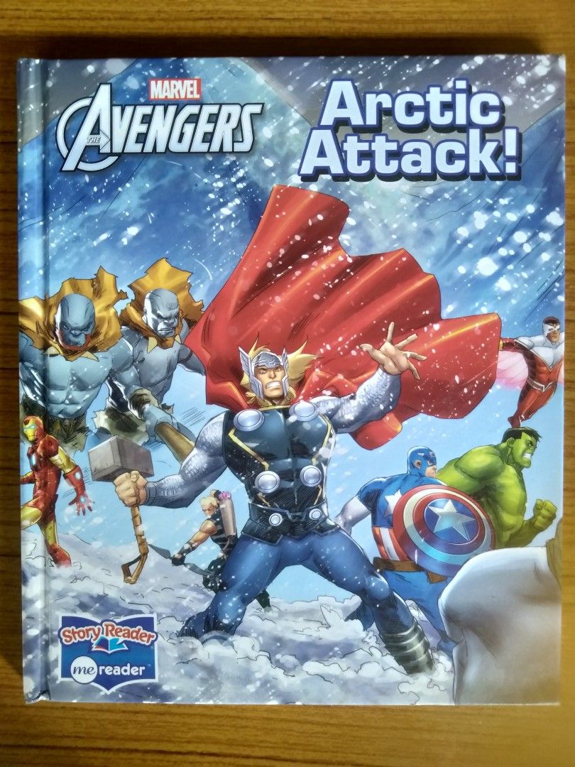 Avengers: Arctic Attack, Hobbies & Toys, Books & Magazines, Children's Books on Carousell