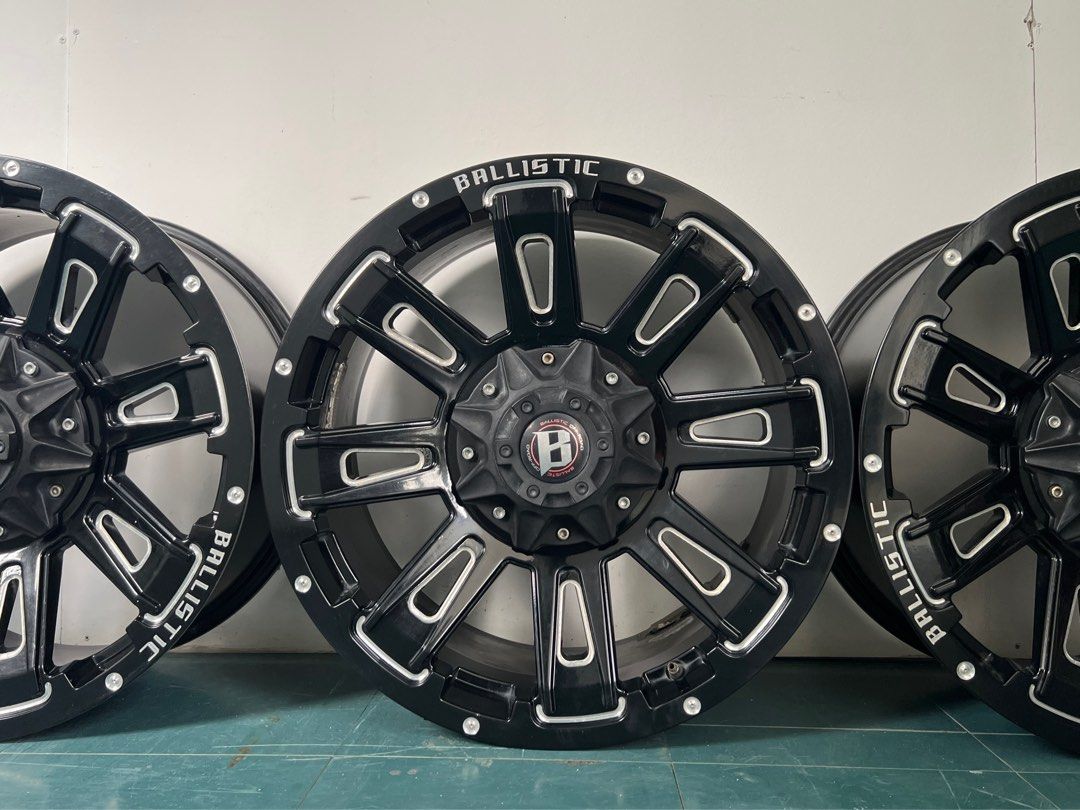 Ballistic Off-Road 958 Ravage Gloss Black with Milled Accents on Carousell