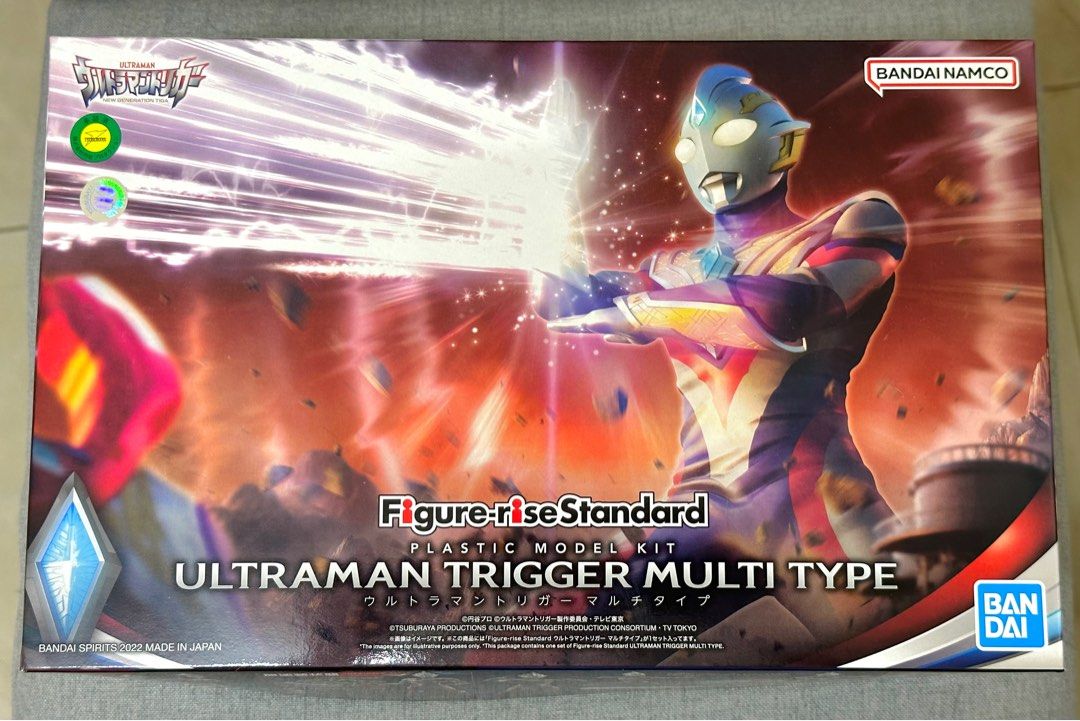 Bandai FRS Ultraman Trigger MULTI TYPE 超人 特利加 複合型 模型 Tiga 迪加 續集 另有 SHF ...