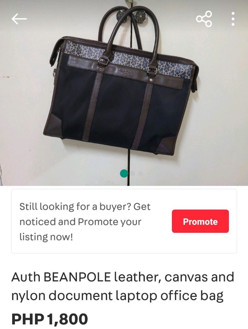 BEANPOLE BUNDLE MEN'S SLING AND DOCUMENT BAG LAPTOP BAG, Men's Fashion ...