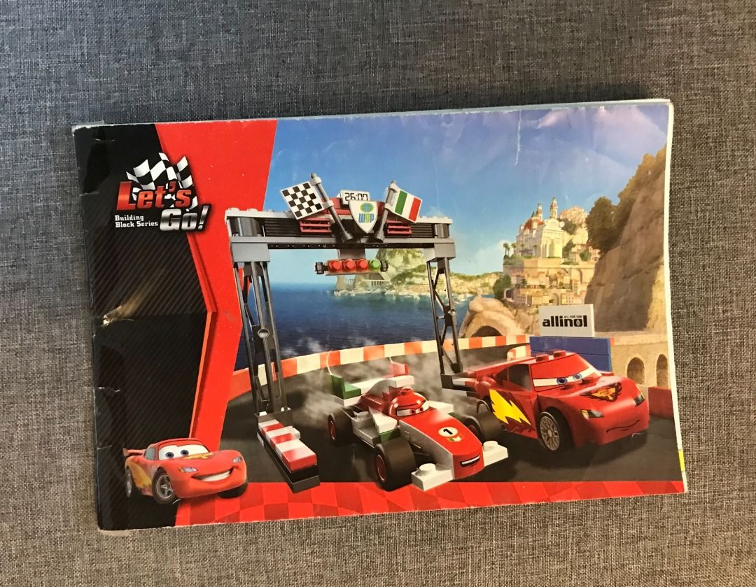 BELA Pixar International Car Competition Building Block Set Series No ...