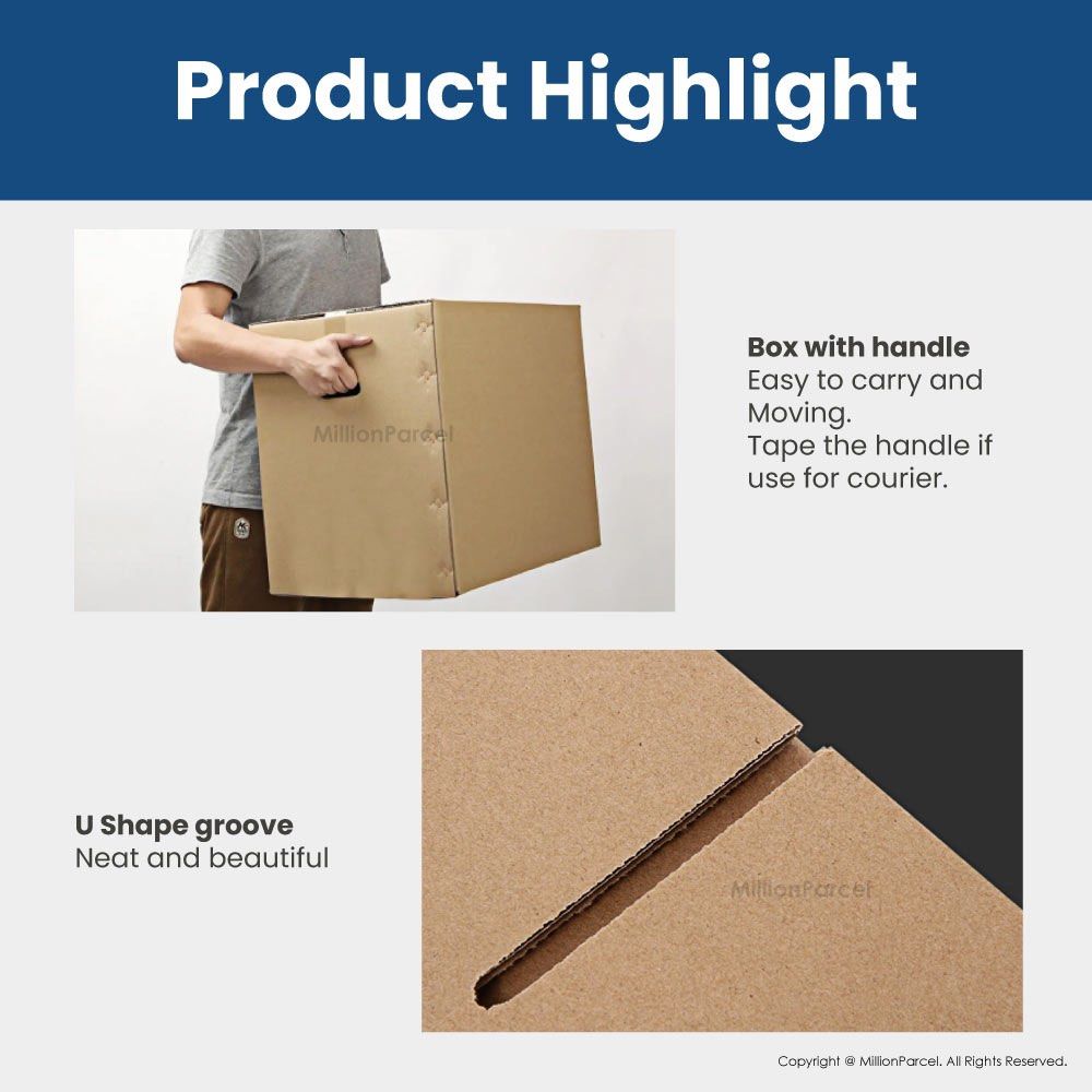 Big Carton Cardboard Moving House Box Large Boxes from Million Parcel ...