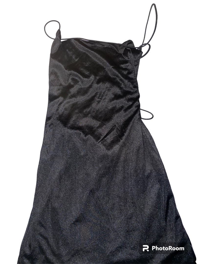 Black Backless Sexy Dress On Carousell