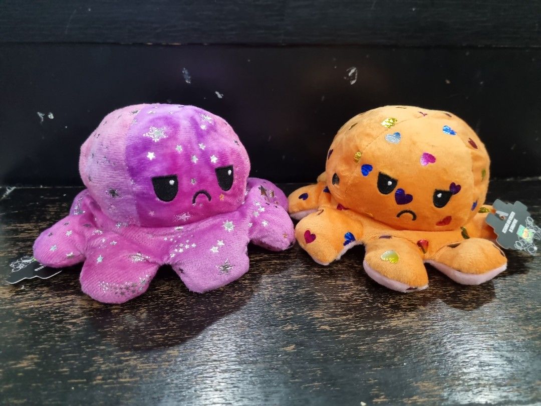 BNWT Reversible Cute Octopus, Hobbies & Toys, Toys & Games on Carousell